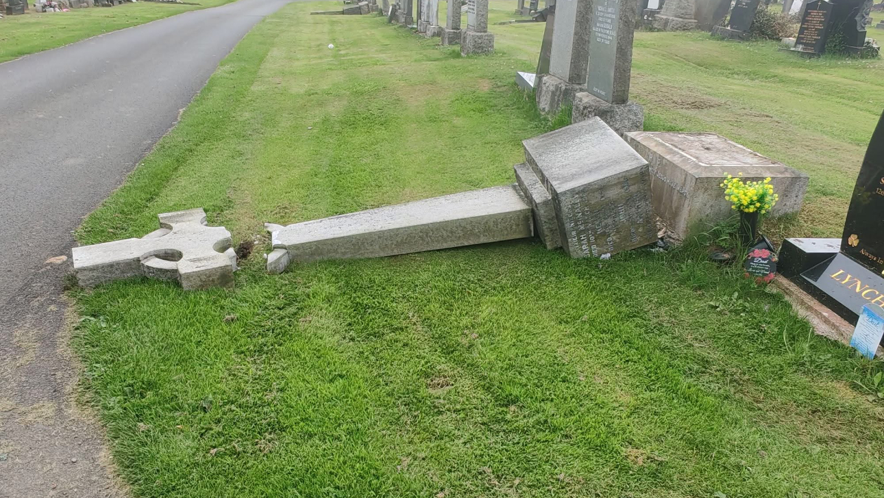 Fundraiser by Barrhead Boy : St Conval’s Cemetery Vandalism Repairs
