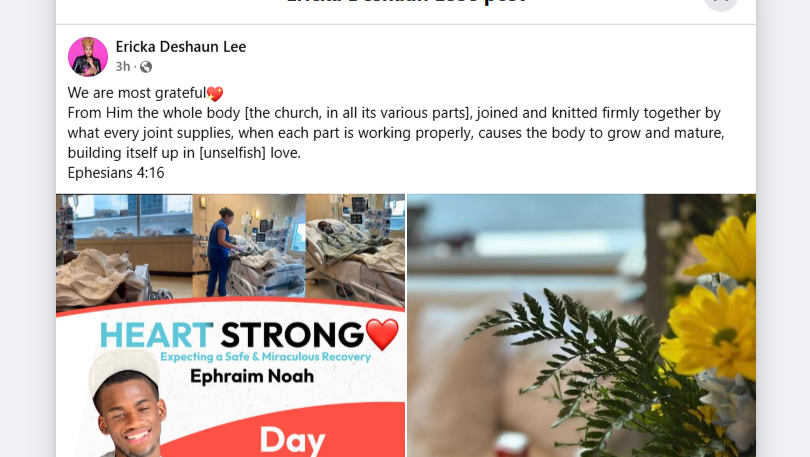 Fundraiser for Noah Jackson by Pastor Allysia Gibson : Stand with Pastor Ericka and Ephraim by ...