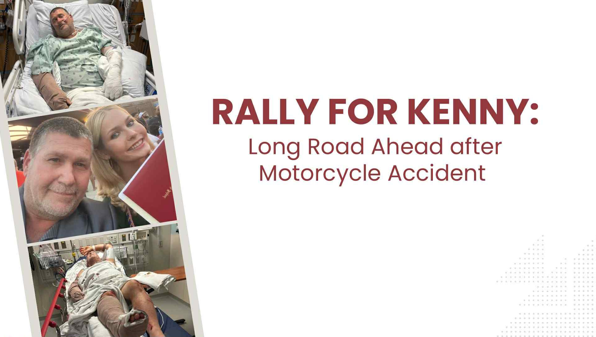 Fundraiser by Hailey Brock : Support Kenny's Road to Recovery