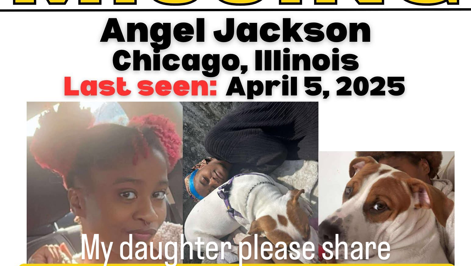Fundraiser by Pritrice Williams : Help Find Angel Jackson: Missing ...