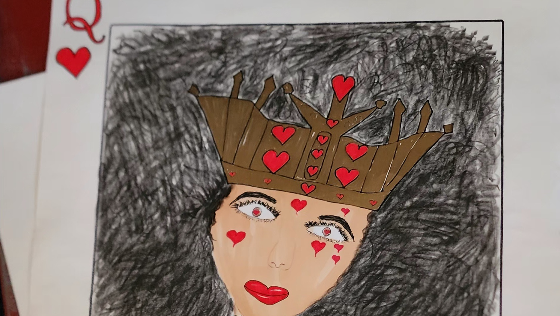 Fundraiser by Tamika Ford : Queen of Hearts Solo Art Exhibit of Tamika Ford