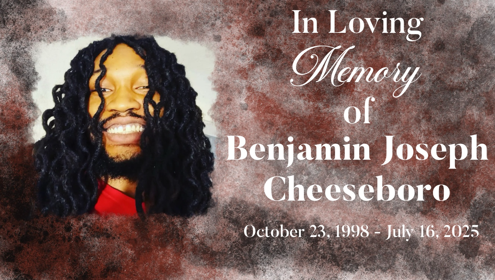 Fundraiser by Belinda Cheeseboro : Support for Benjamin J. Cheeseboro's ...