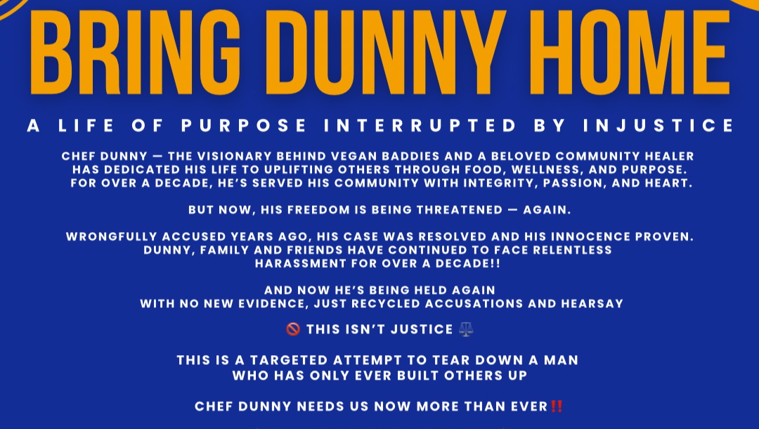 Fundraiser by latoya baldwin : Stand with Chef Dunny: Fight for Justice