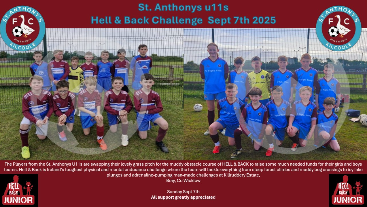Fundraiser by Gerard Cleary : St. Anthonys U11s