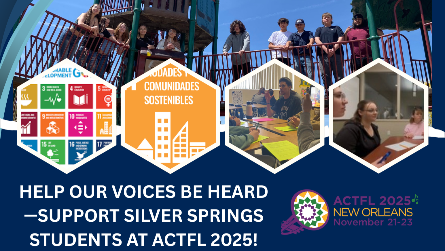 Fundraiser by Nicole Hidalgo : Support Silver Springs Students at ACTFL 2025!