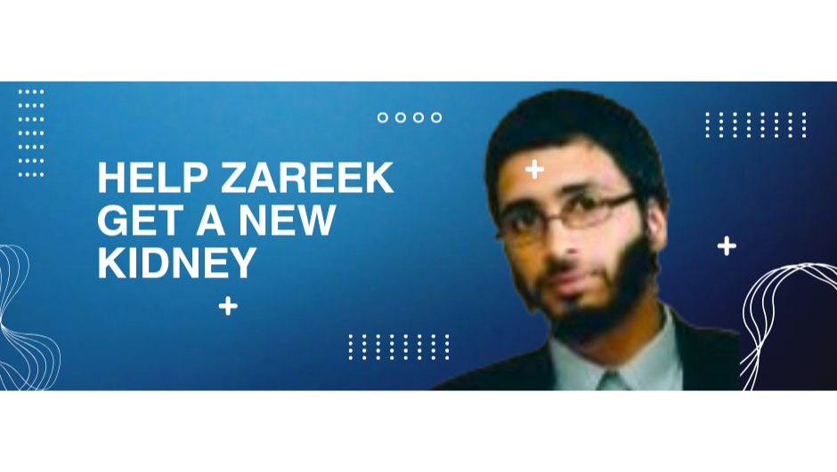 Fundraiser by Zafrina Zuhair : Please Help Zareek Get a New Kidney