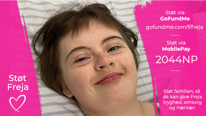 Fundraiser by Kresten Thomsen : Hjælp Freja og hendes familie i en svær tid