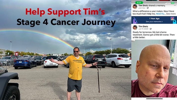 Fundraiser by Tim Stotz : Help Support Tim’s Stage 4 Cancer Journey