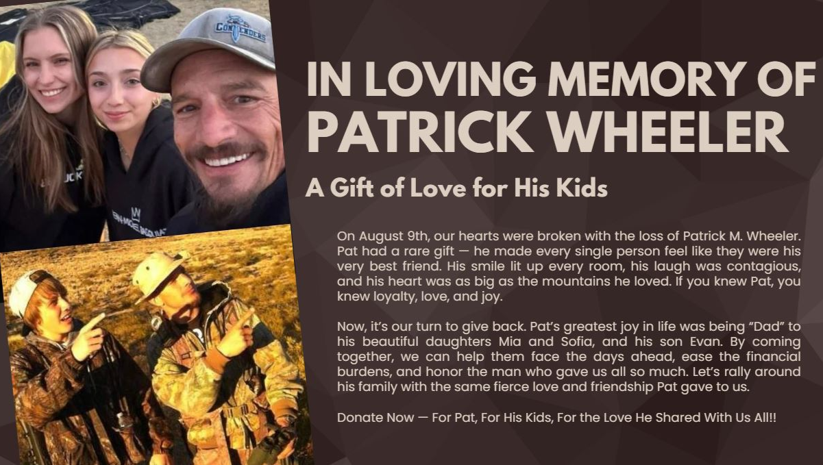 Fundraiser for Mia Wheeler by Angela SerranodeRivera : In Memory of Patrick Wheeler: A Gift of ...