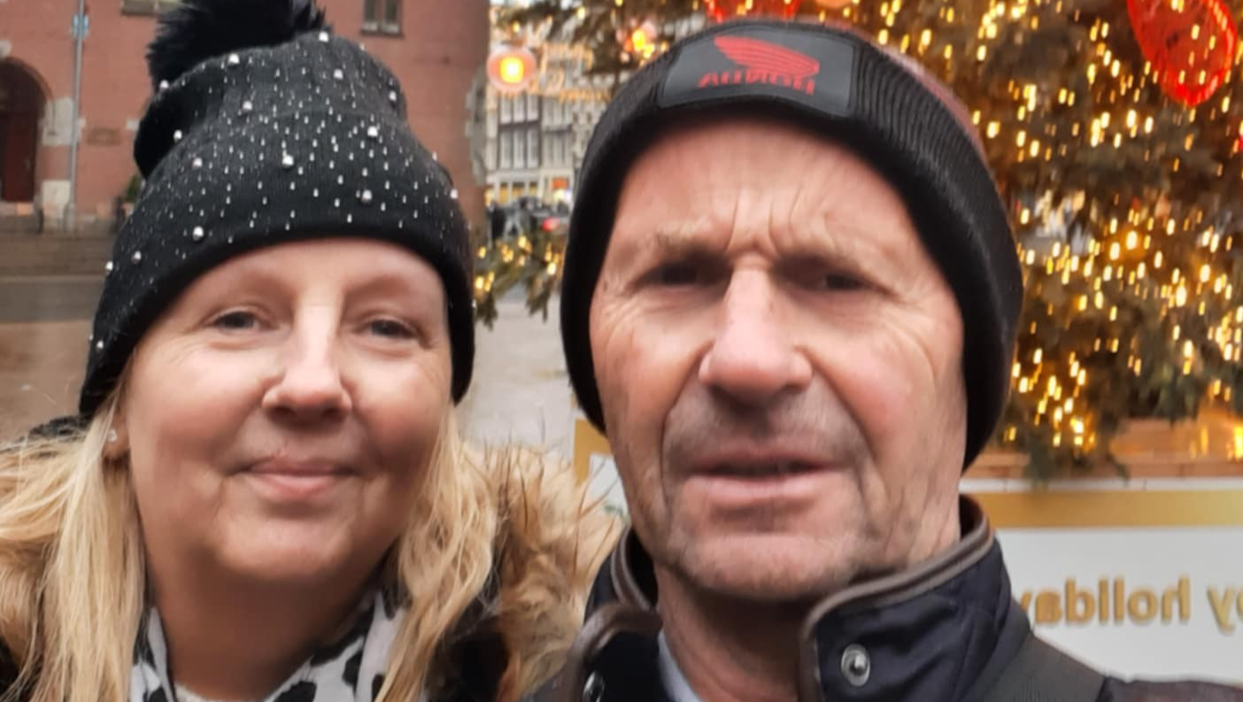 Fundraiser for Chris Monk by David Moates : Yvonne and the Monk Family