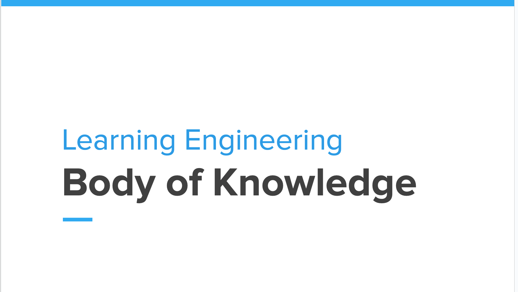 Fundraiser by Jim Goodell : Help Publish the Learning Engineering Body of Knowledge