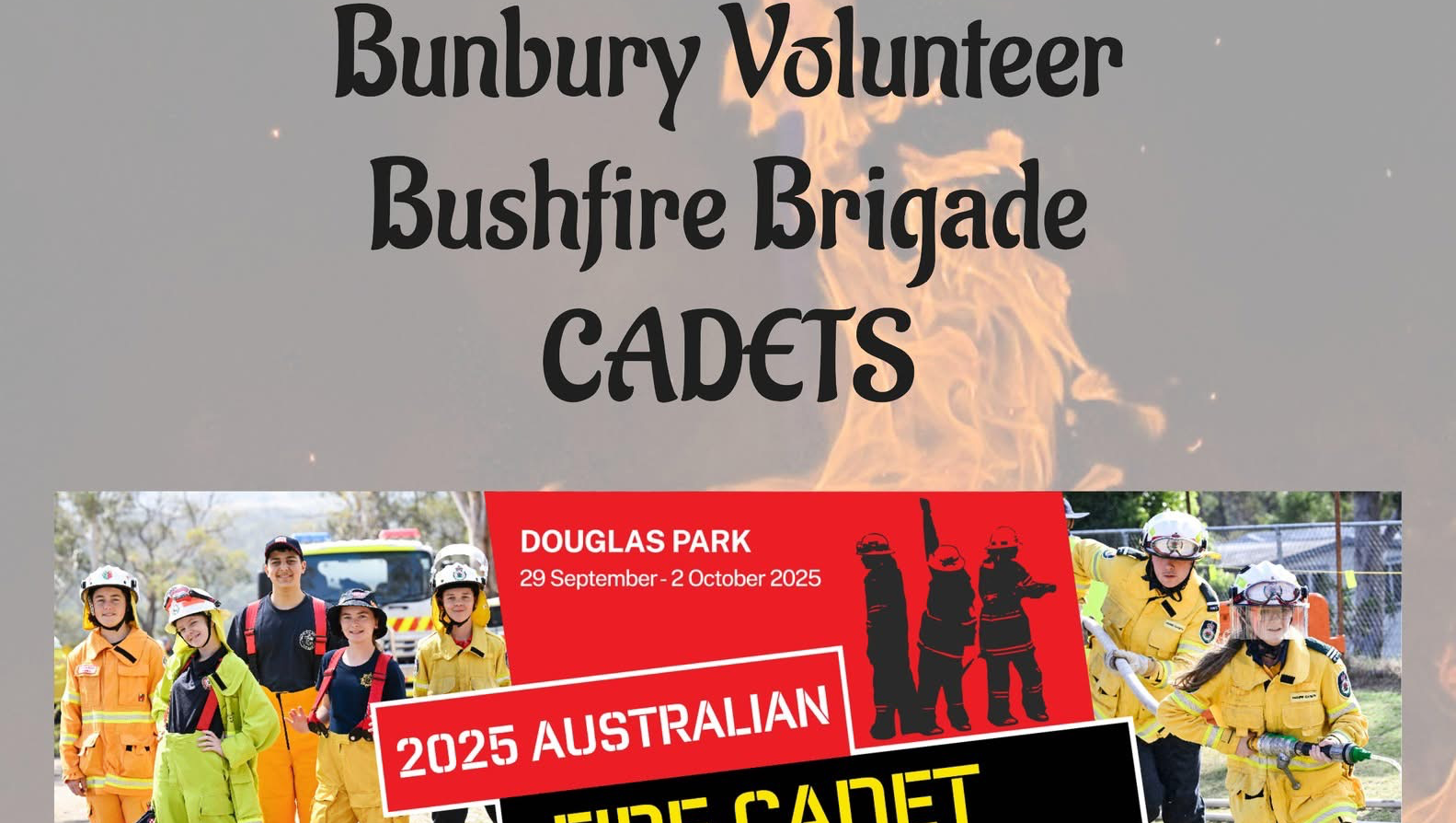 Fundraiser by Terri Kowal : Australian Fire Cadet Championships