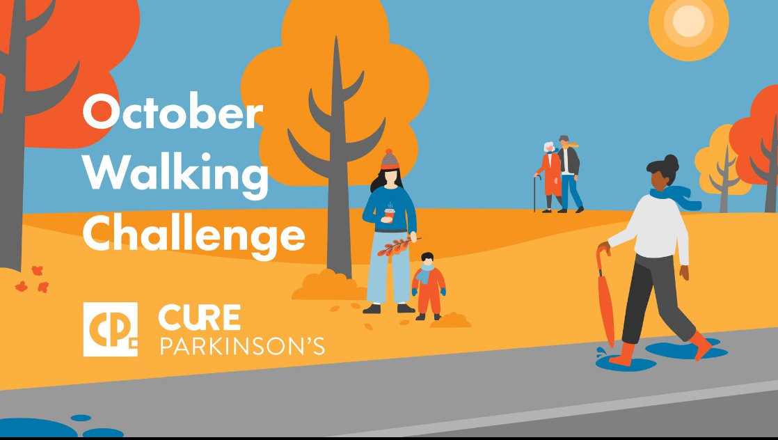 Fundraiser by Blu Beament : October walking challenge for Cure Parkinson’s