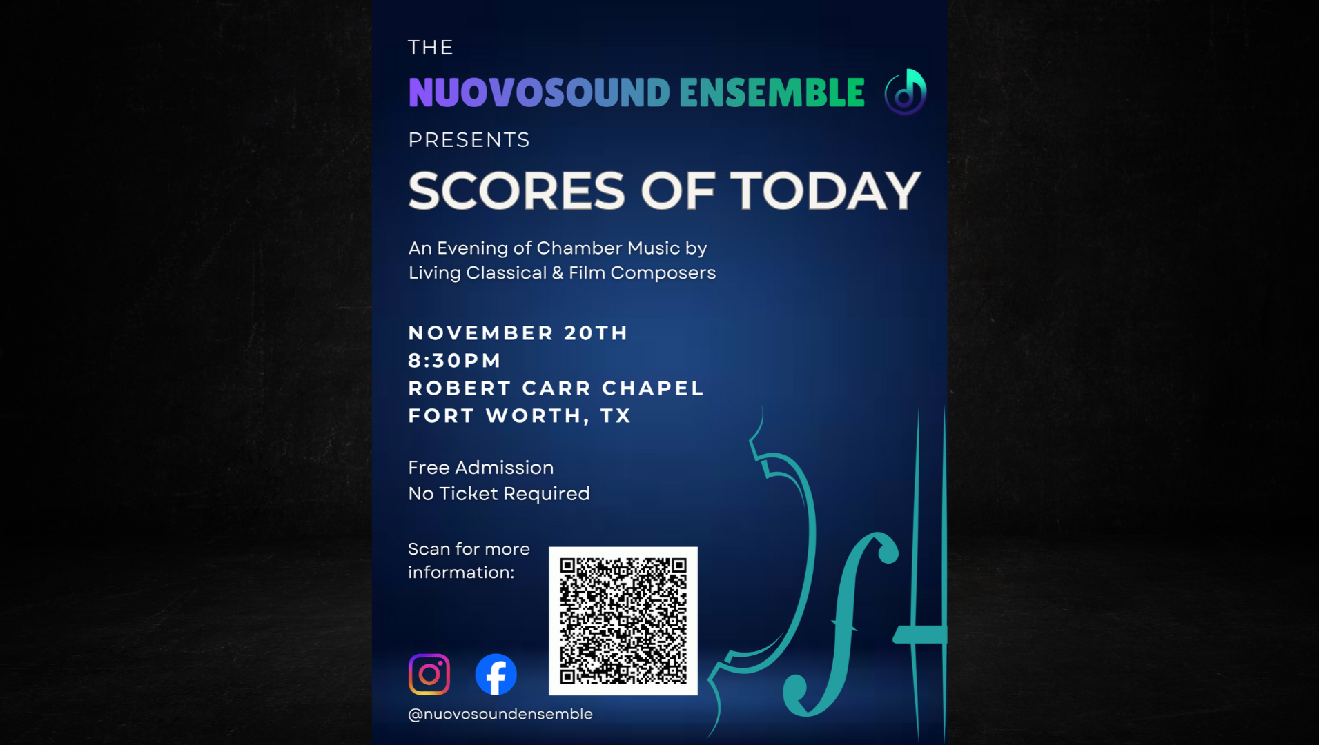 Fundraiser by Chase Morrison : Support the NuovoSound Ensemble's ...