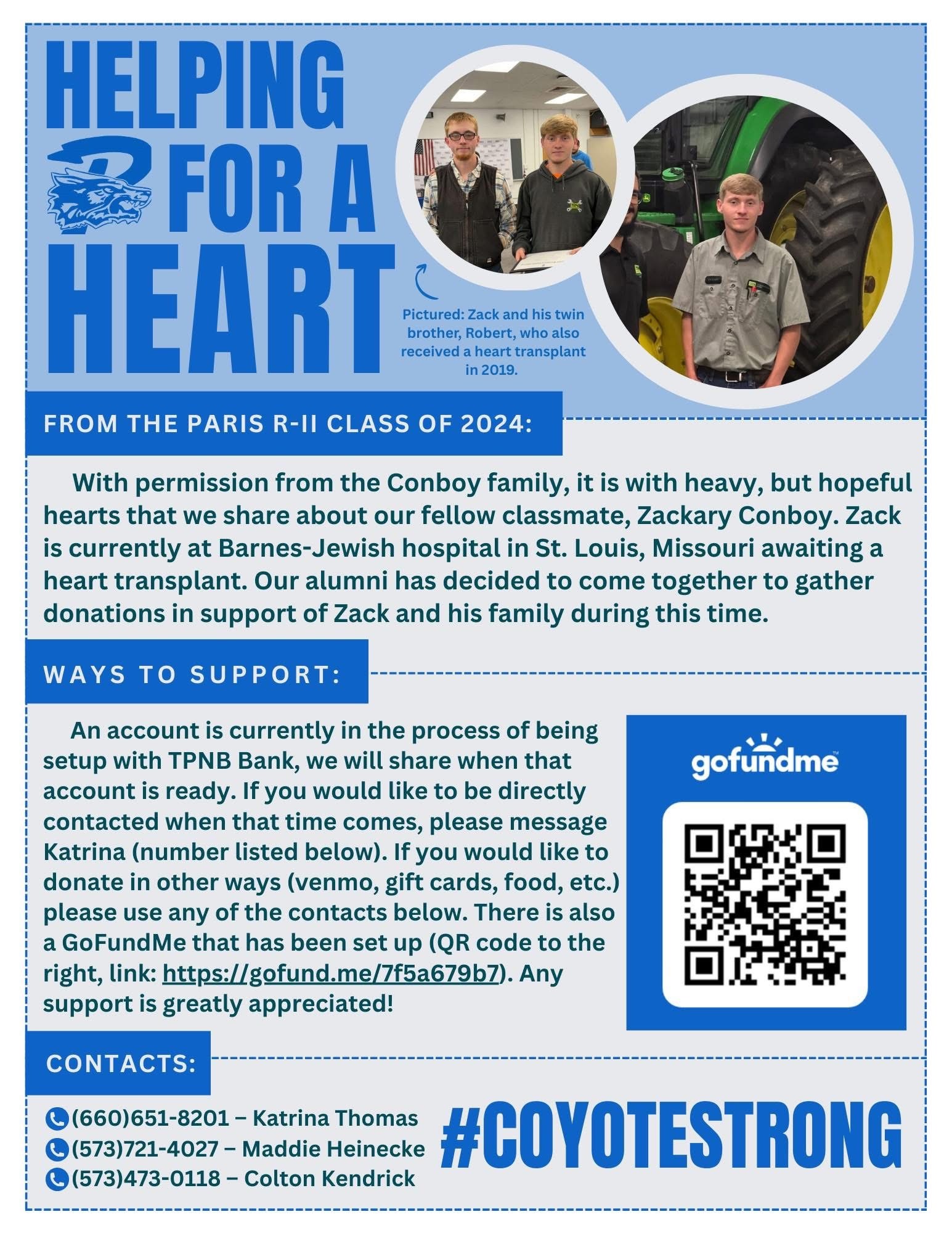 Fundraiser by Katrina Thomas : Helping for a Heart - In Support of ...
