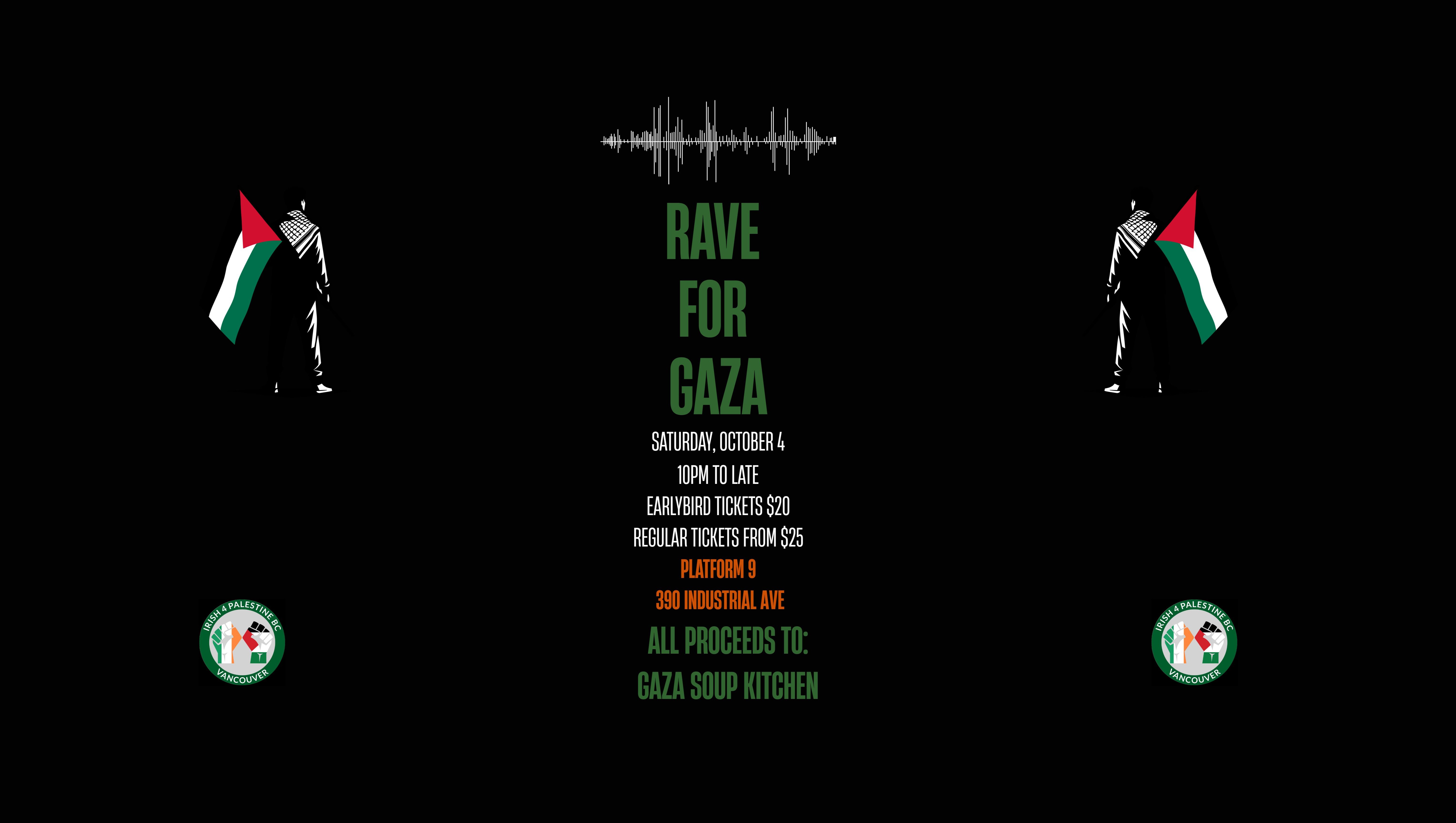 Fundraiser by Amy Walsh : Rave For Gaza - Donations Page