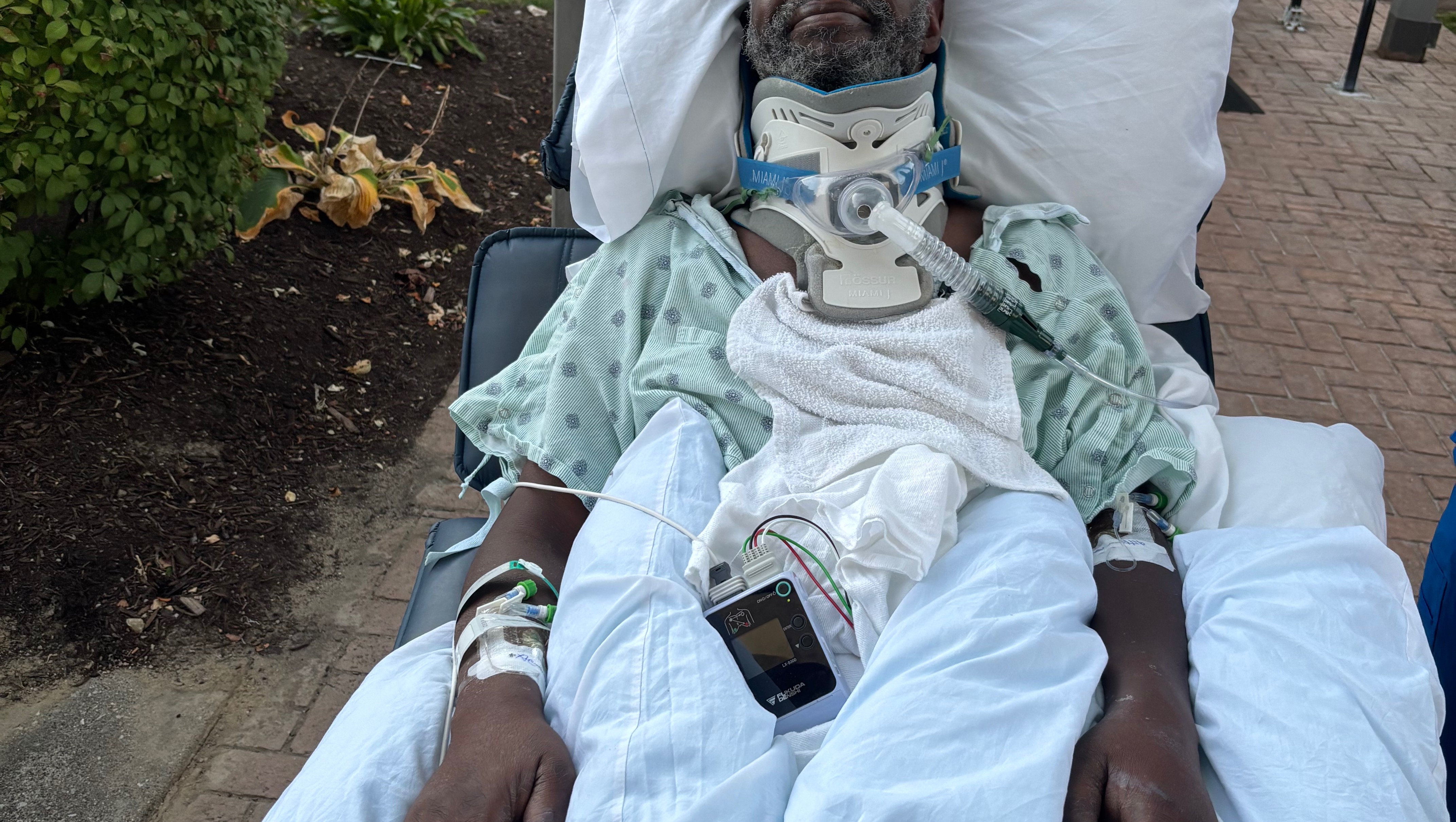 Fundraiser for Irene Blue by Pamela Buchanan : Help Tony Blue Walk Again