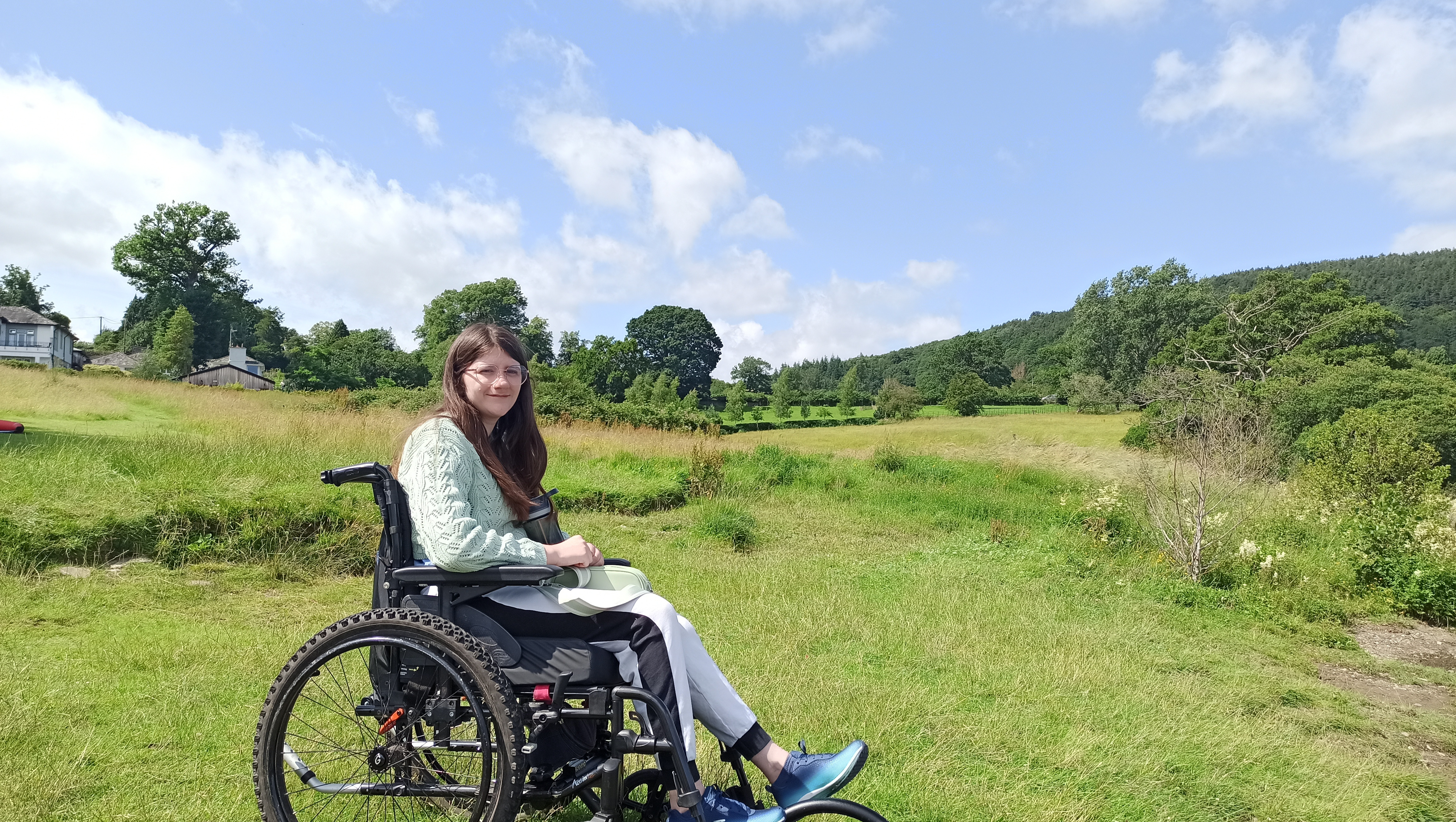 Fundraiser by Curtis Edwards : Help Lowri get an electric wheelchair
