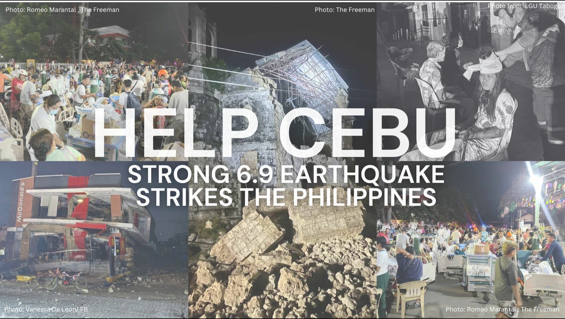 Fundraiser by Clark Panugalinog : Help Cebu after the strong 6.9 Earthquake