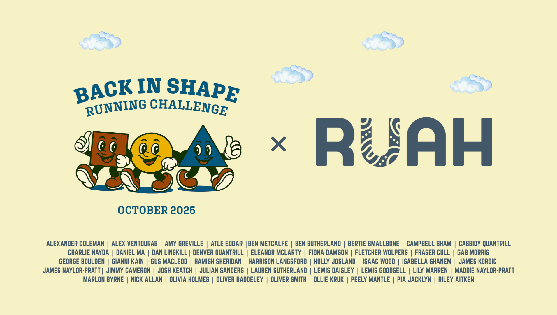 Fundraiser by Back in Shape : October Running Challenge for Ruah ...