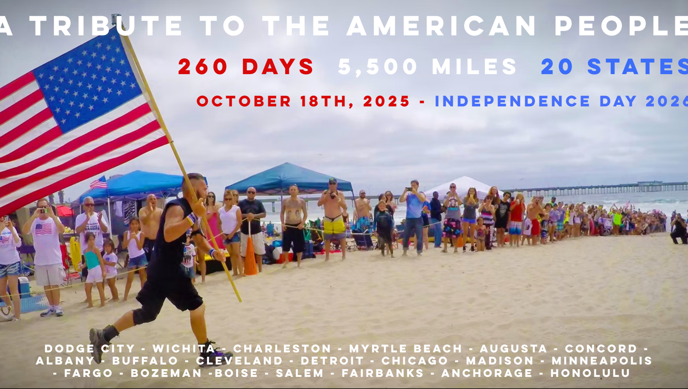Fundraiser by Noah Coughlan : 2026 Run For America