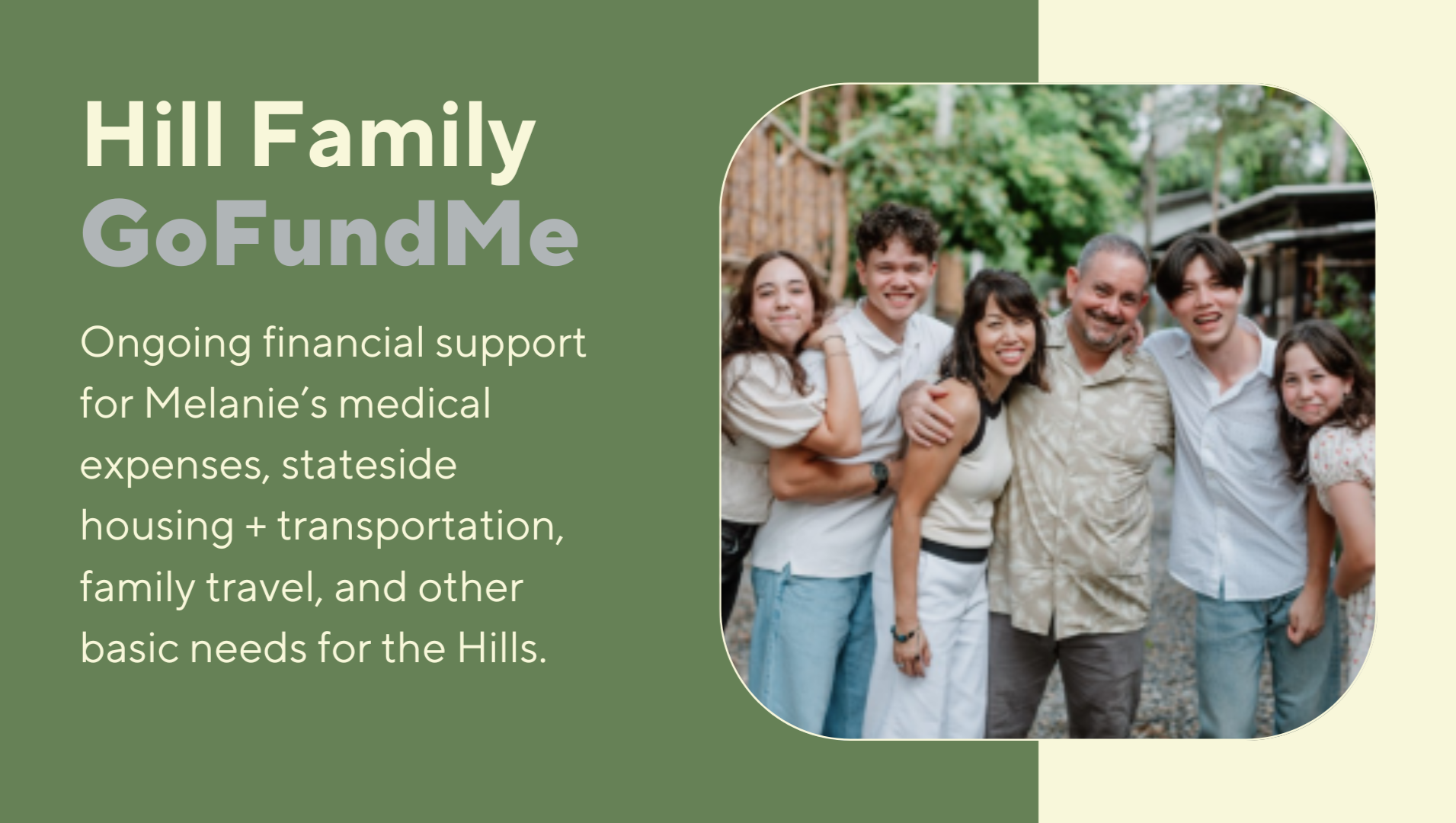 Fundraiser for Chip and Mel Hill by Allison Miller : Help Mel Hill and Family Through Cancer ...