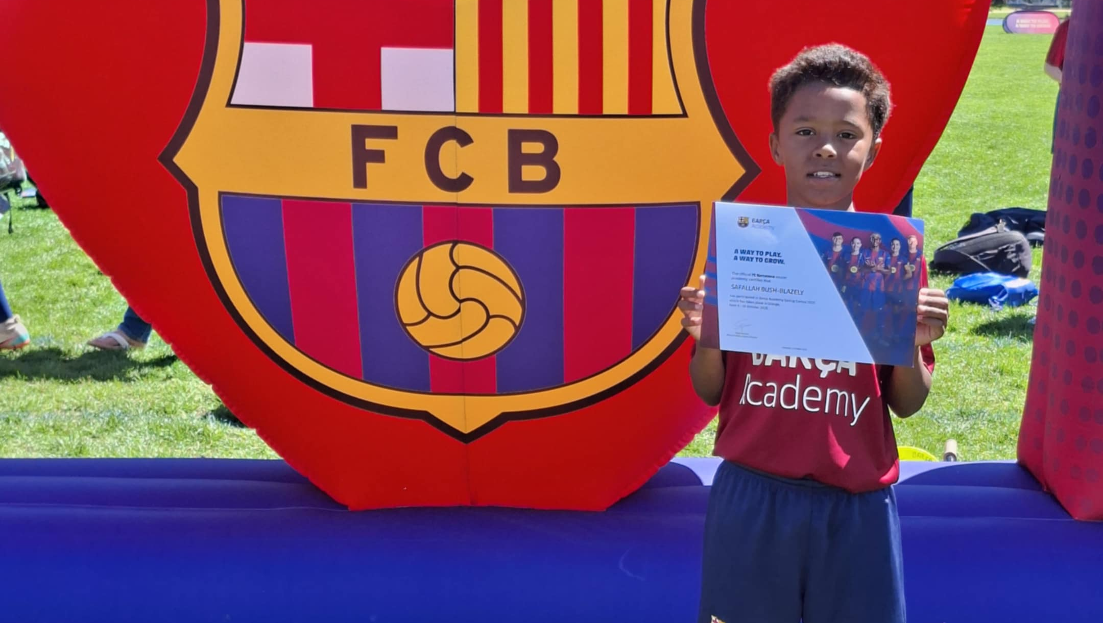 Fundraiser by Hope Blazely : Help Safallah get to Barcelona