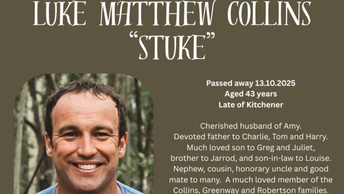 Fundraiser by Gavin Morris : Luke "Stukey" Collins