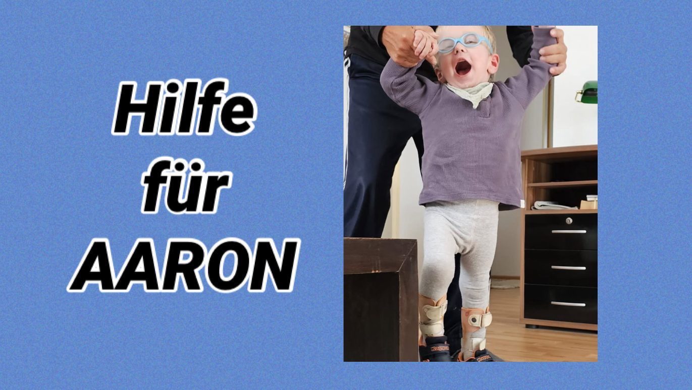 Fundraiser by Mandy Wolter : Aufruf für Sonnenschein Aaron und einen ...