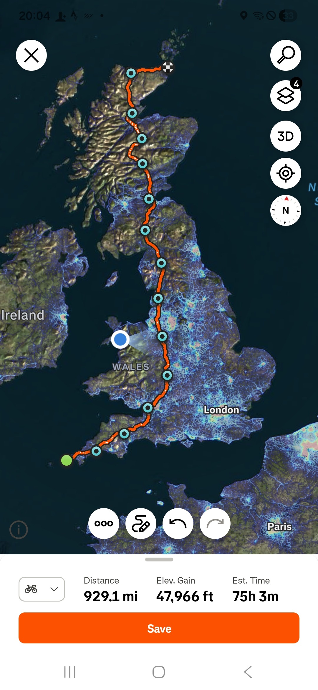 Fundraiser by Gari Thomas : Lands end to john o groats