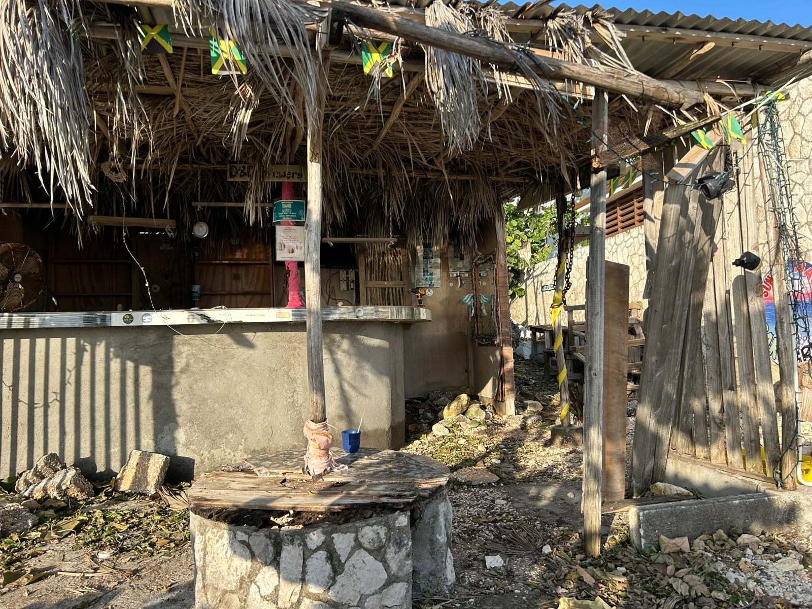 Fundraiser by Vanessa Moore : Help Marvin Rebuild Sunset Walk in Negril