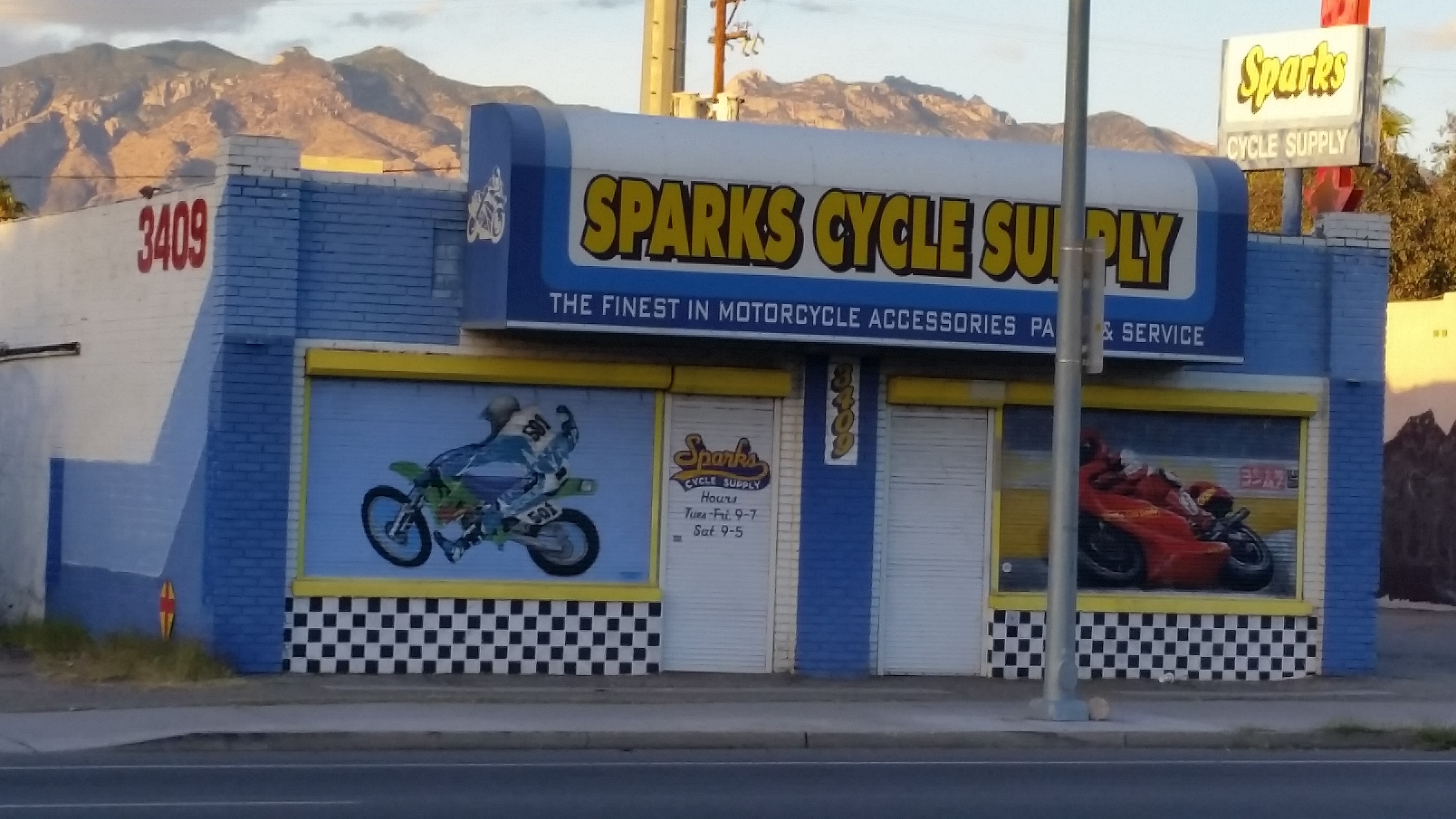 Fundraiser by Pamela Varner : Help Restore the Sparks Cycle Supply Sign