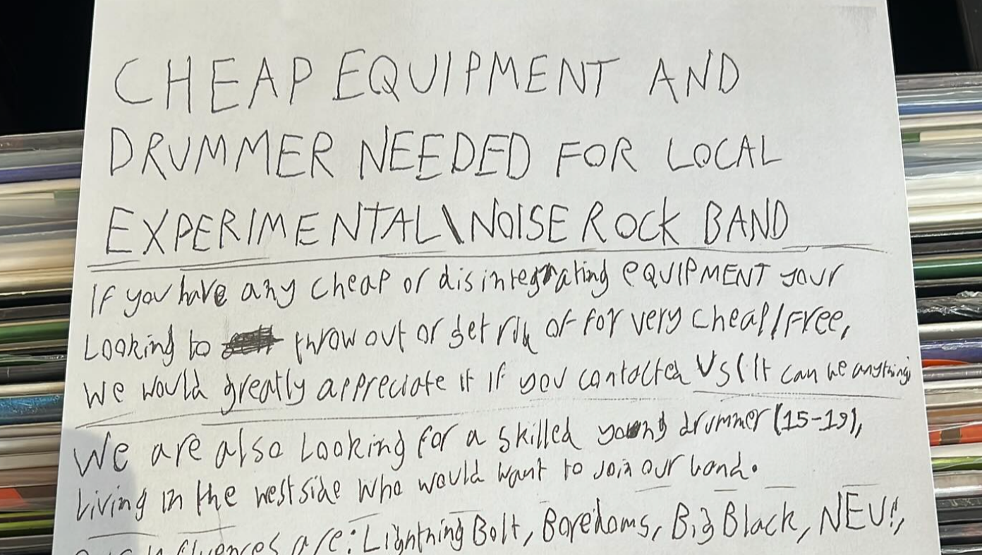 Fundraiser by Footscray Records : Cheap Equipment and Drummer Needed ...