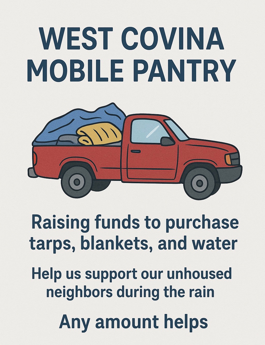 Fundraiser by Lisa Marie Nava : Support West Covina's Unhoused in the Rain