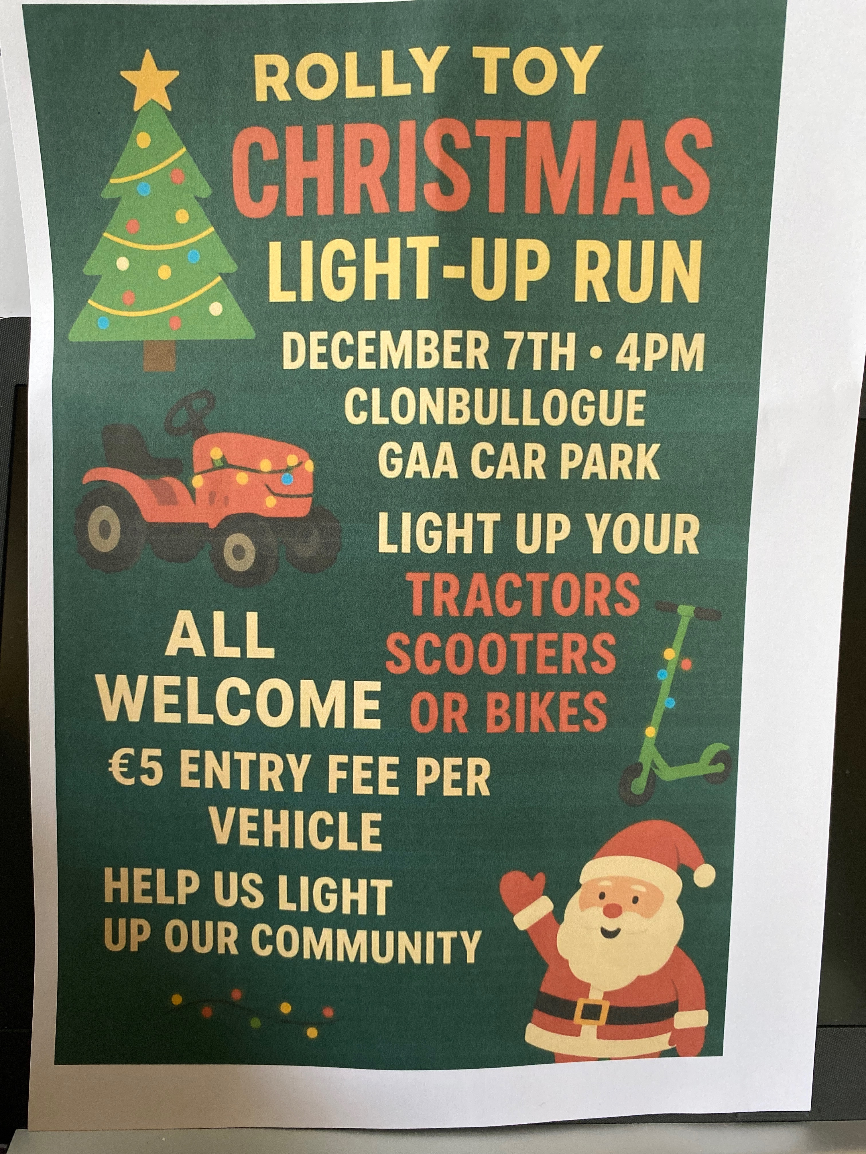 Fundraiser by Clonbullogue Community Pre-school : Rolly Toy, Tractors ...