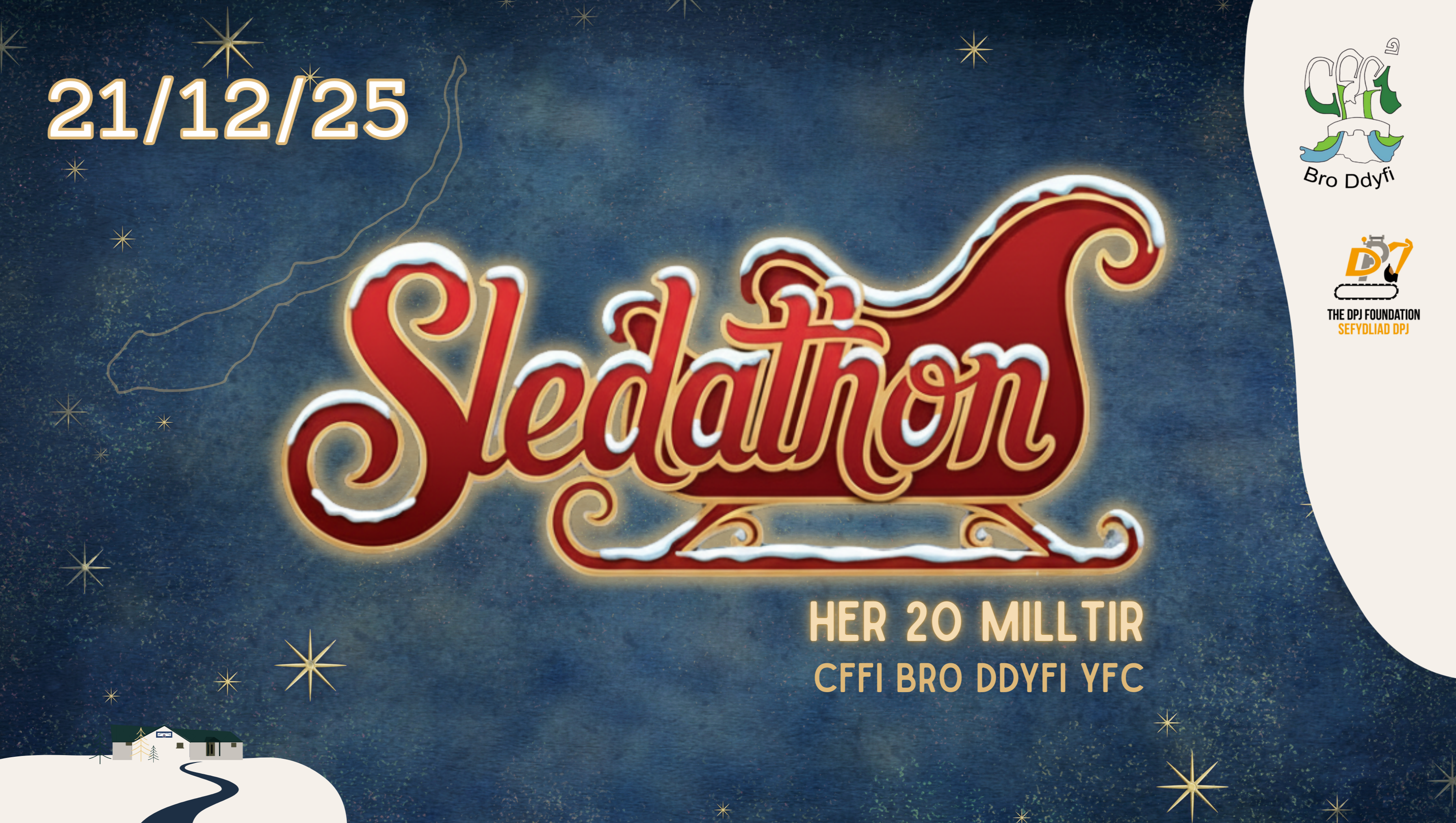 Fundraiser by CFfI Bro Ddyfi : Sledathon CFfI Bro Ddyfi