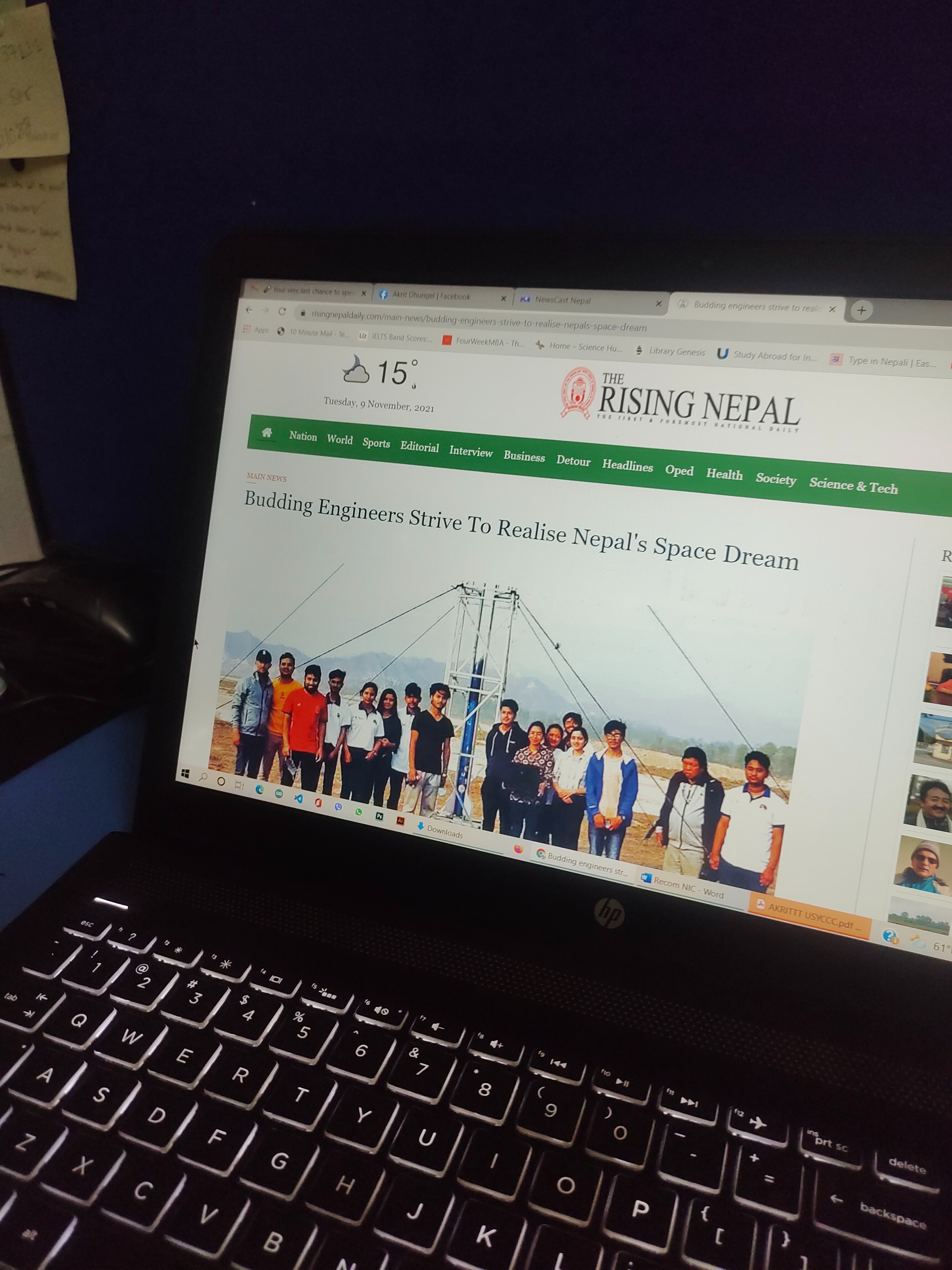 Fundraiser by Mohan Tamang : Help Nepal Reach Space with Hybrid Rocket.