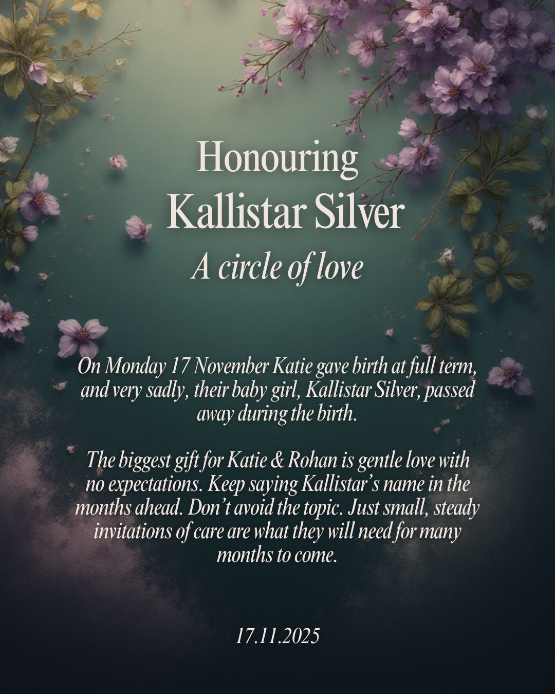 Fundraiser for Odette Barry by Alice Cougle : Katie and Ro’s baby girl ...