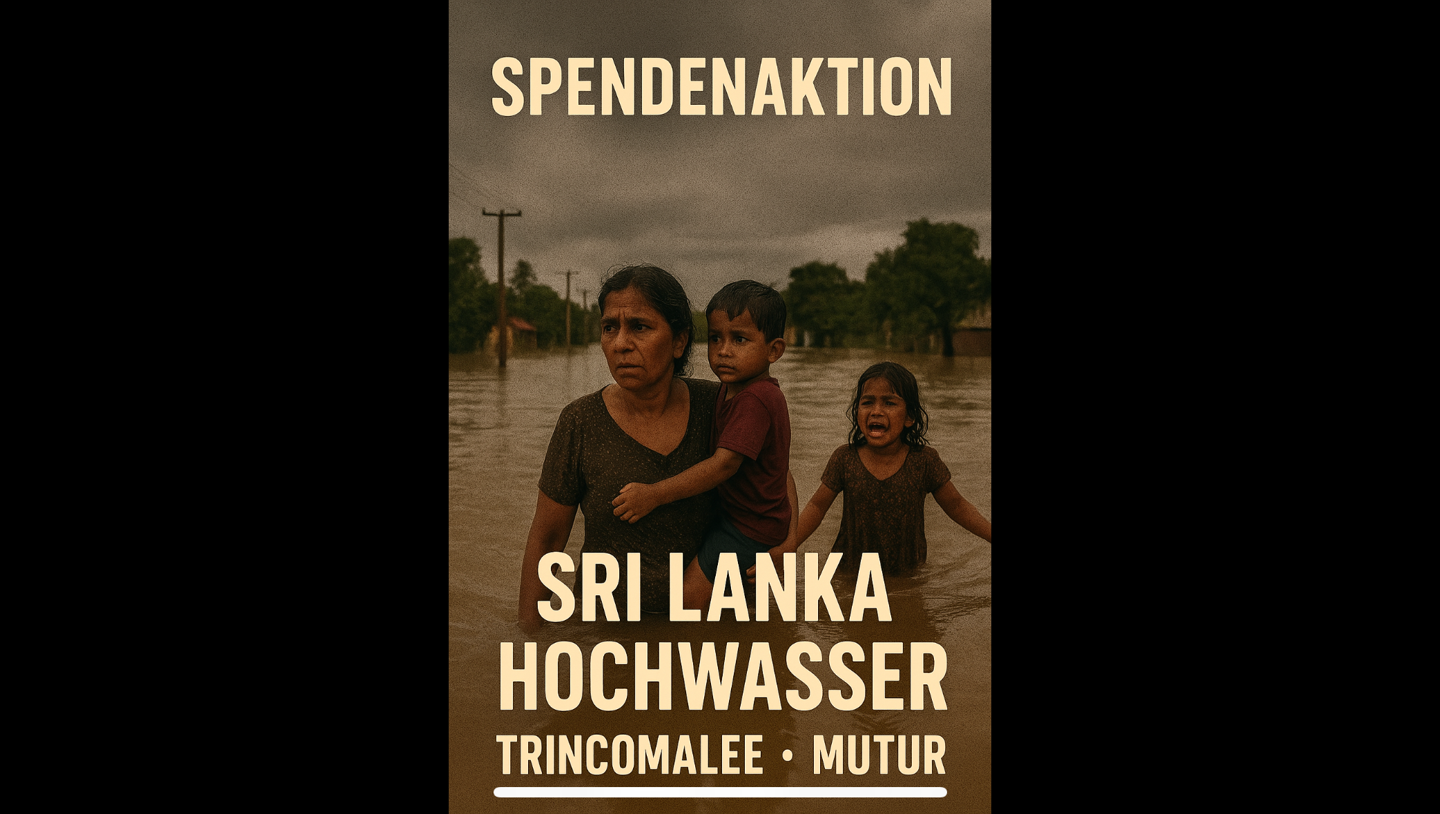 Fundraiser by Matumitha Selvavignesan : Spendenaktion Hochwasser Sri Lanka