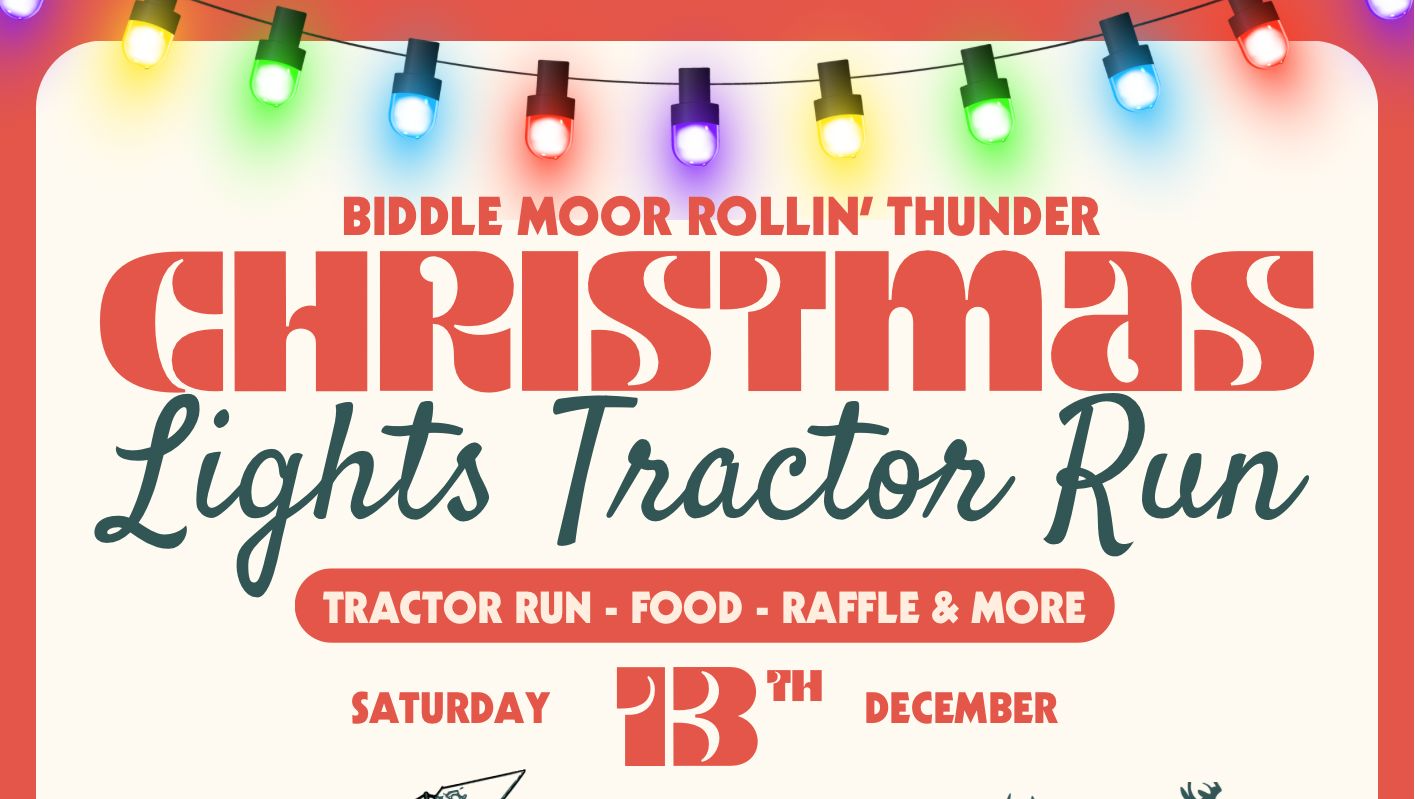 Fundraiser by Kim Rutter : Rollin Thunder Christmas Light Tractor Run 2025