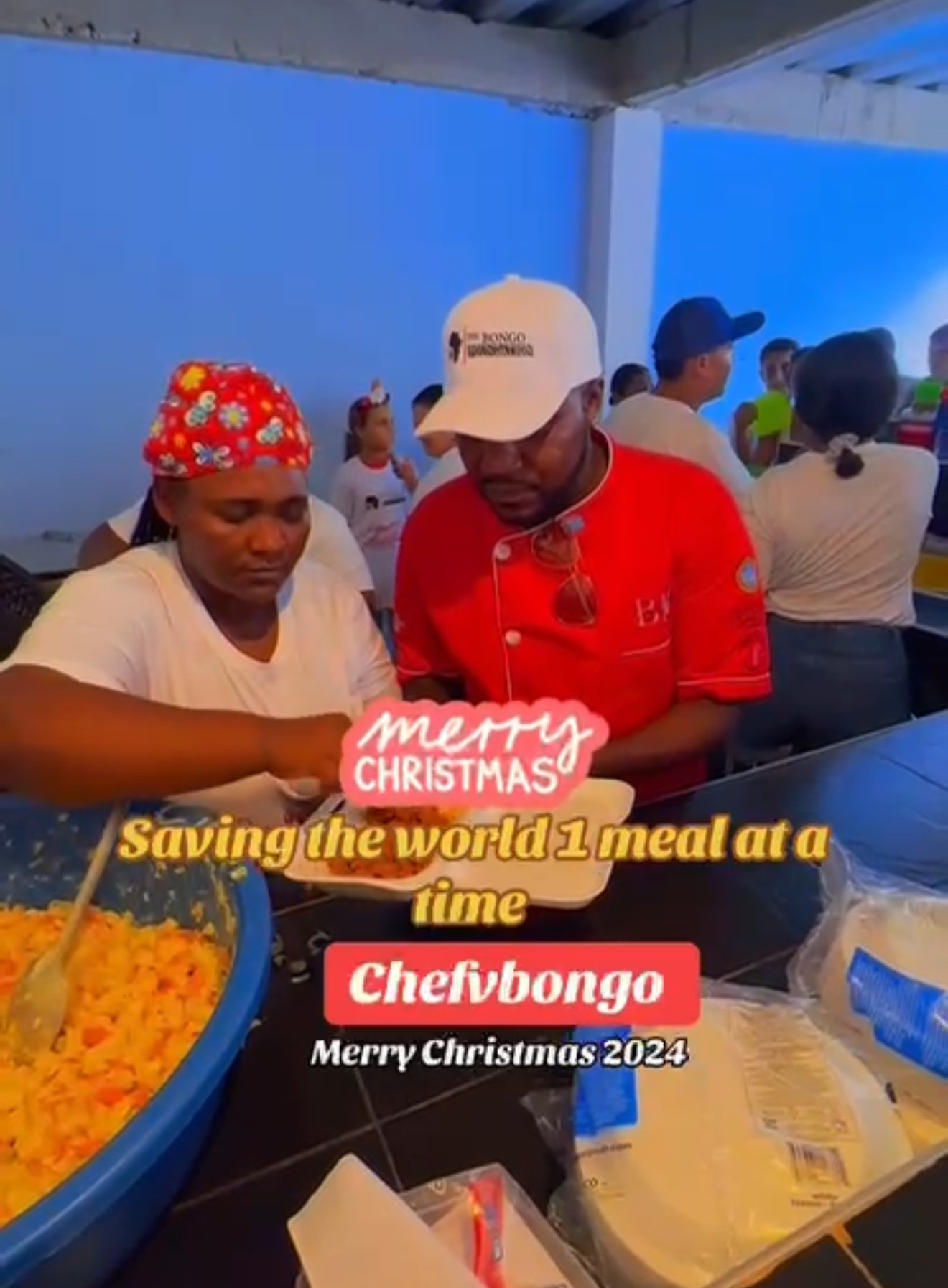 Fundraiser by Victor Bongo : Give Hope. Christmas with chef Bongo