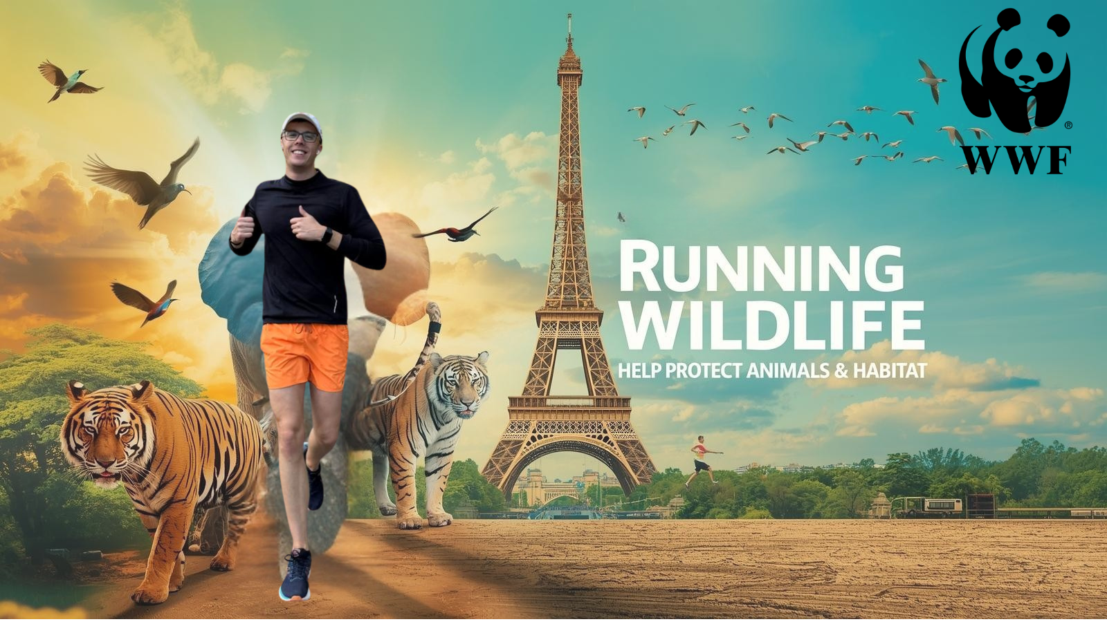 Fundraiser by Markus Lutz : Running Paris for Wildlife – Help Protect ...