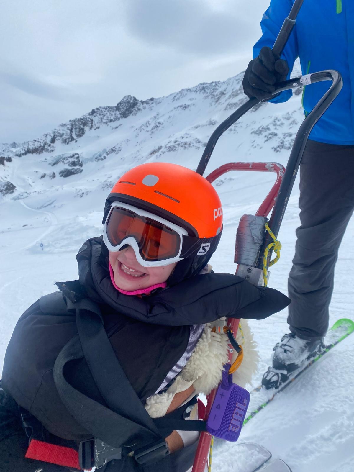 Fundraiser by Michelle Kok : Ik ren voor een inclusieve wintersport!