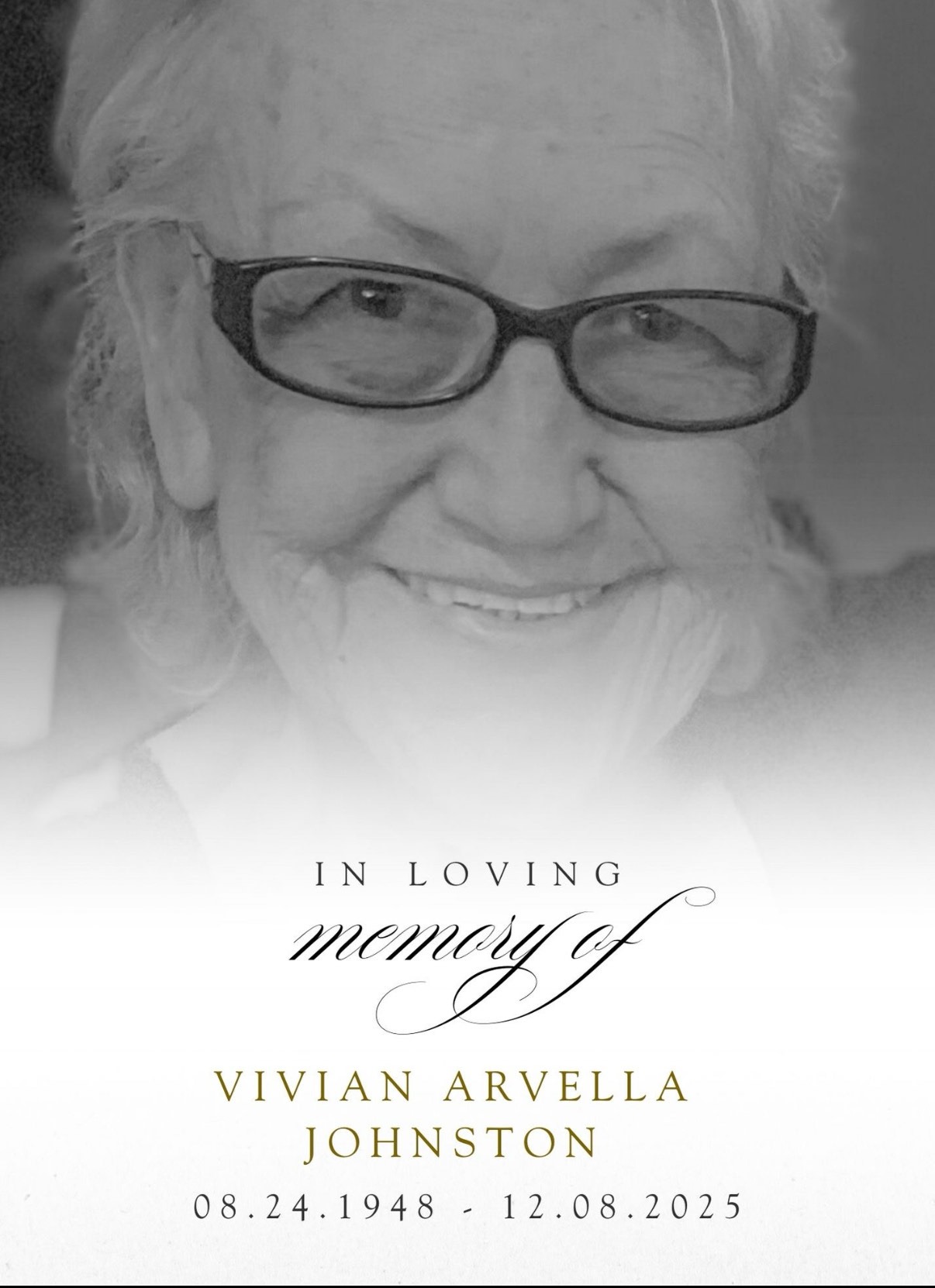 Fundraiser by MISTY JOHNSTON : Honoring Vivian Johnston’s Beautiful Spirit