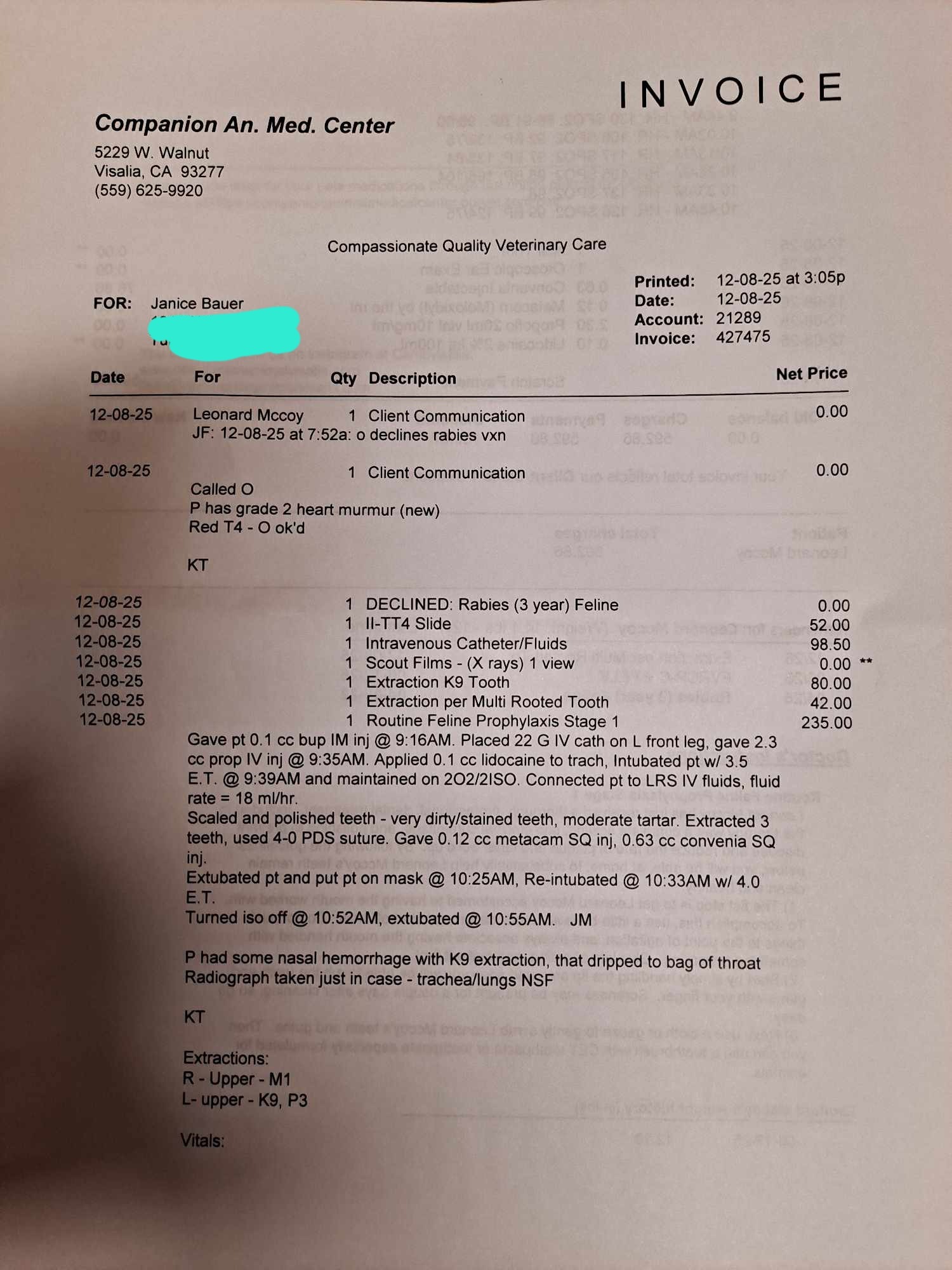 Fundraiser by Janice Bauer : Support Janice and Leonard with Vet Bills