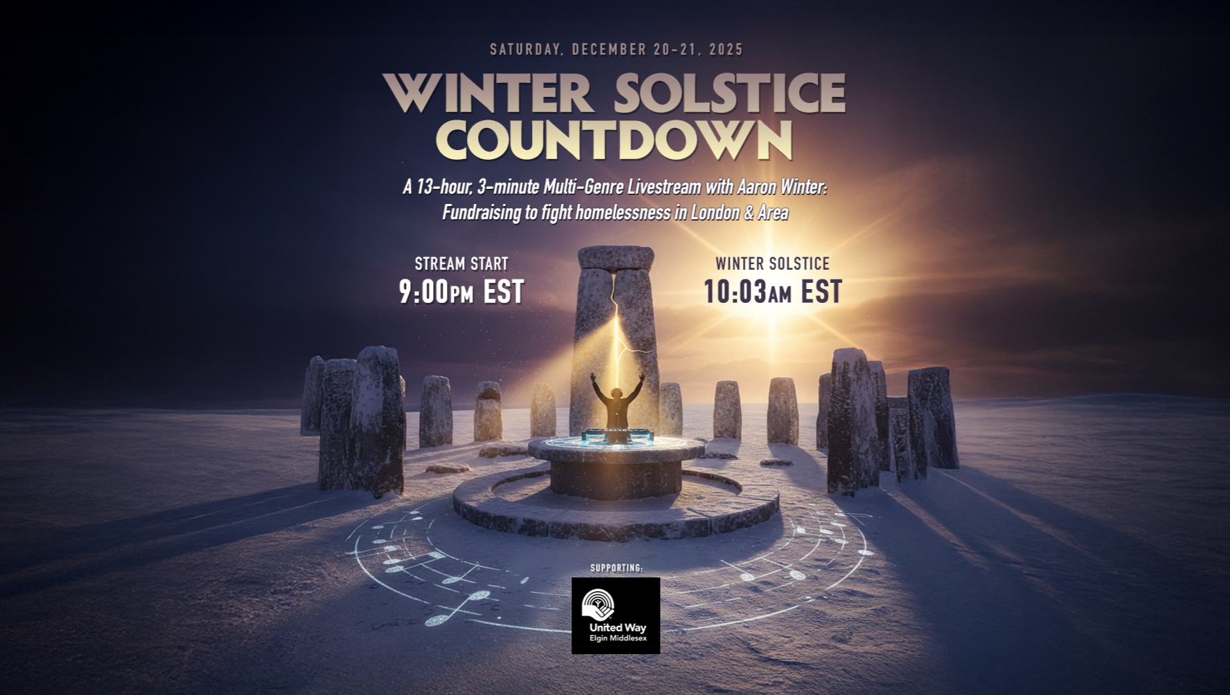Fundraiser by Aaron McMillan : Winter Solstice Countdown - Homelessness ...