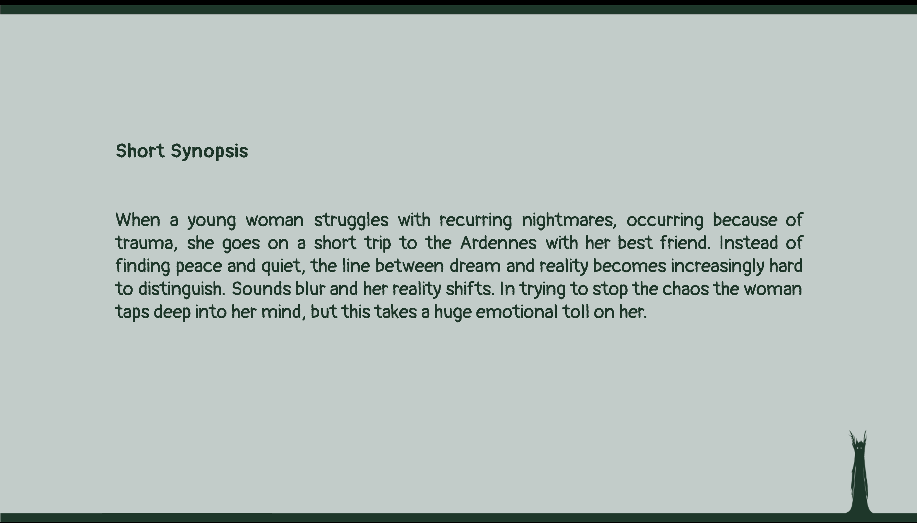 Fundraiser by Geike Boeckx : 'Disturbance', my Graduation Film