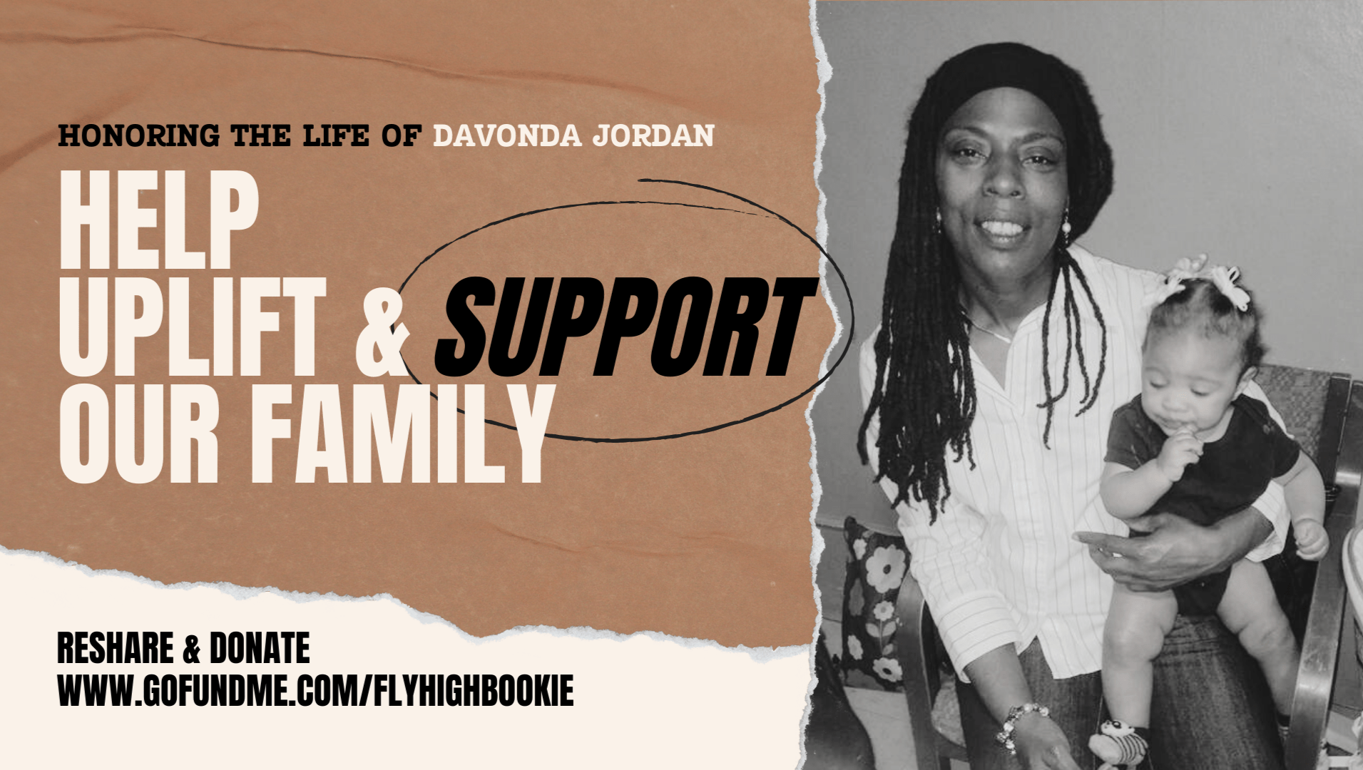 Fundraiser for Shehan Jordan by Faith Hooks : Memorial Fund for Davonda ...