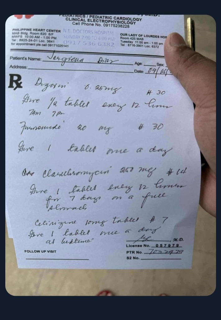 Fundraiser for Vergel Jay Odulio by Pia Mae Odulio : Heart Surgery for ...