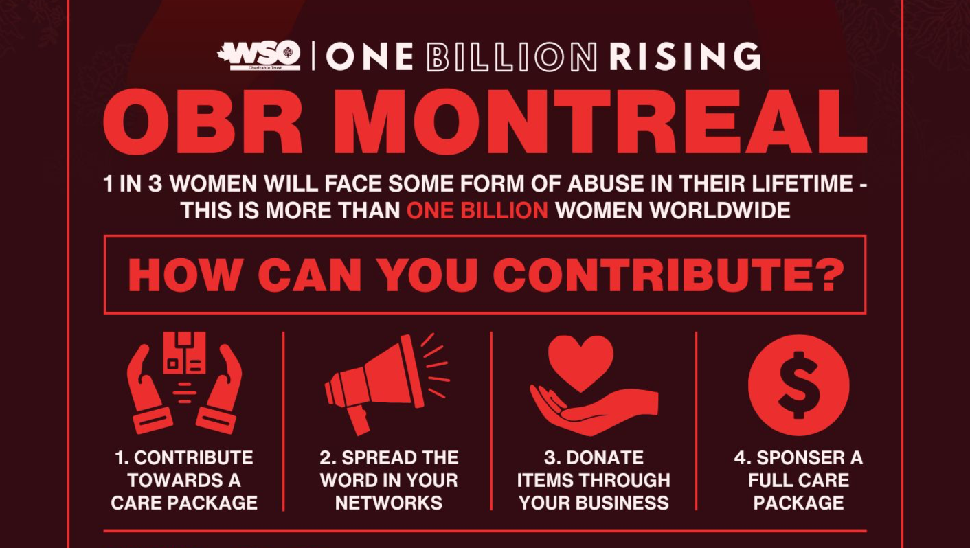 Fundraiser by One Billion Rising QC : ONE BILLION RISING QUÉBEC